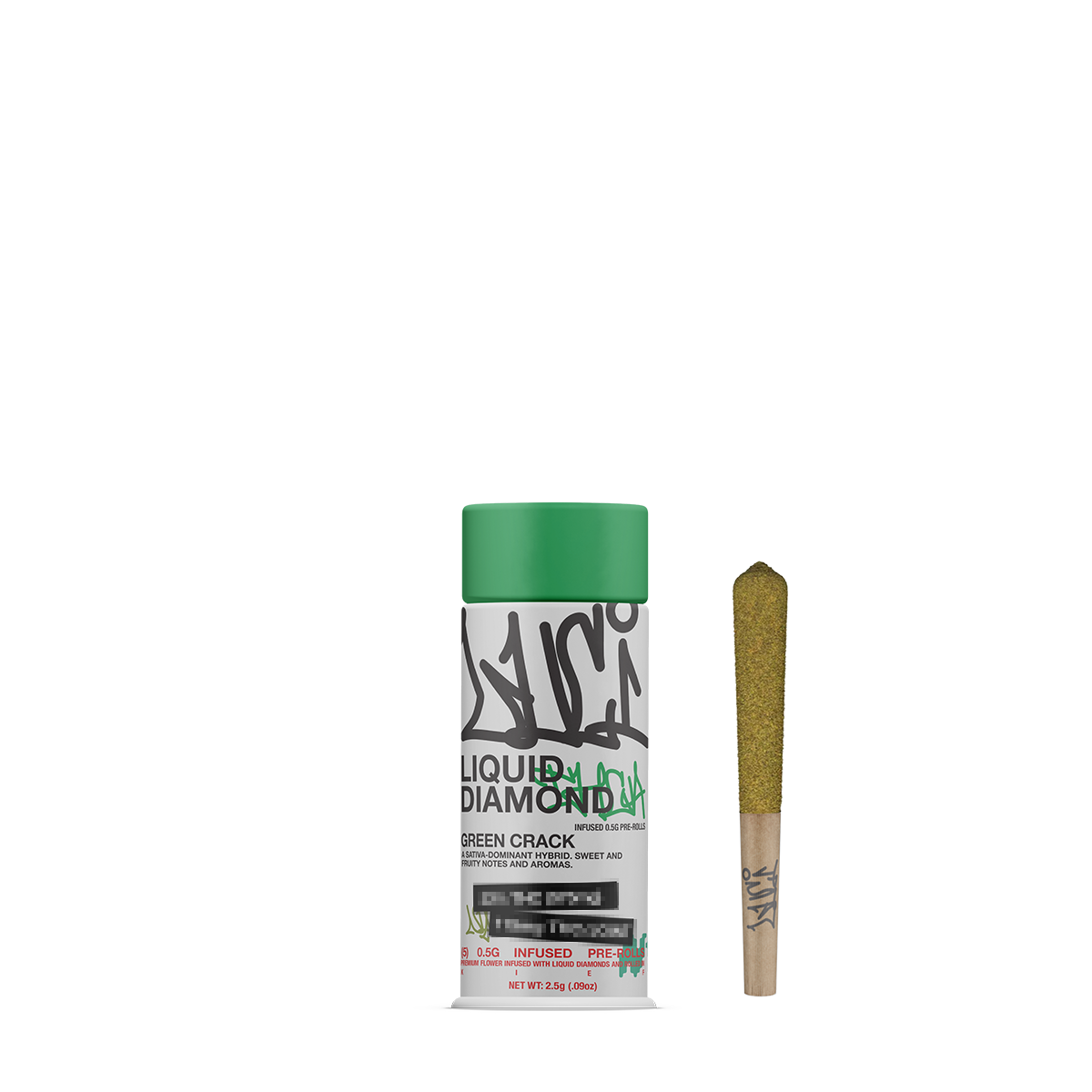 INFUSED 0.5G JOINTS - GREEN CRACK – Luci